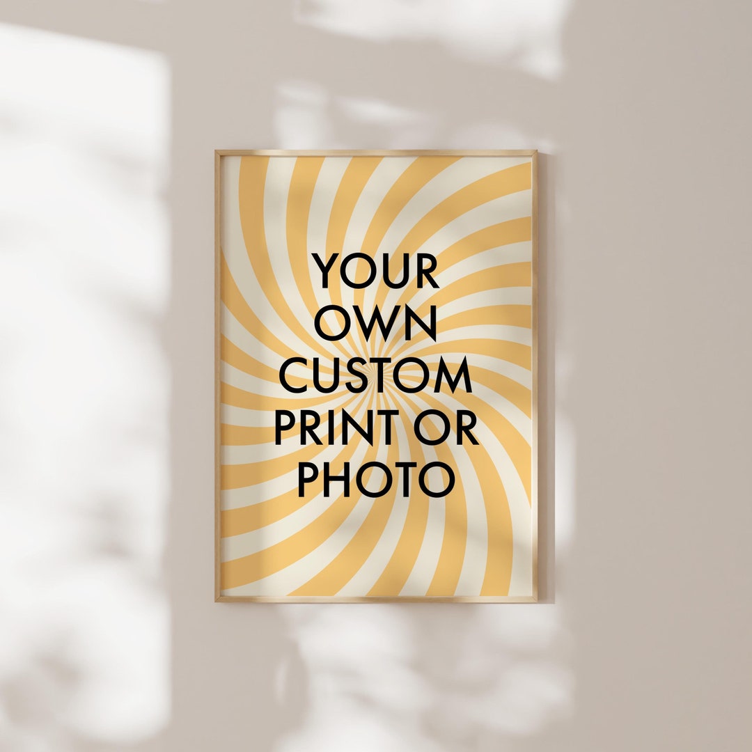 Custom Art Print / Personalised Poster (premium Giclée Art Print of ...