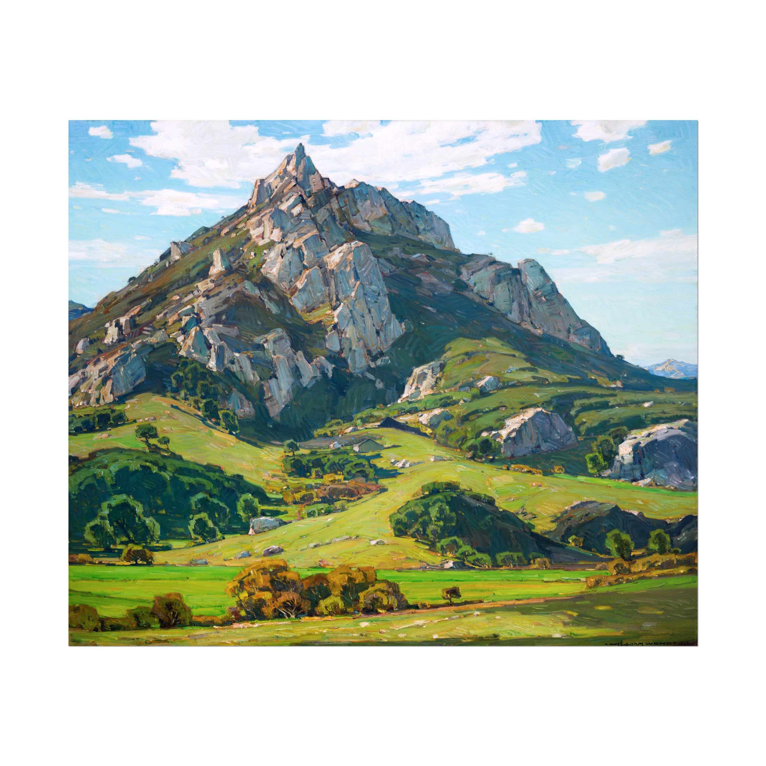 WILLIAM WENDT - Where Nature's God Hath Wrought (hi-res Giclée Art ...