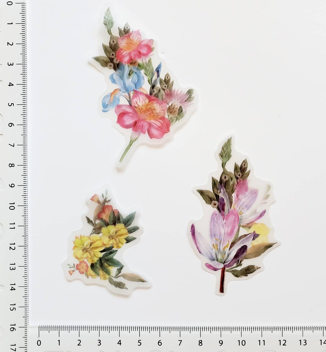 20pcs Fleur washi autocollants fleurs autocollants décoratifs - Etsy France