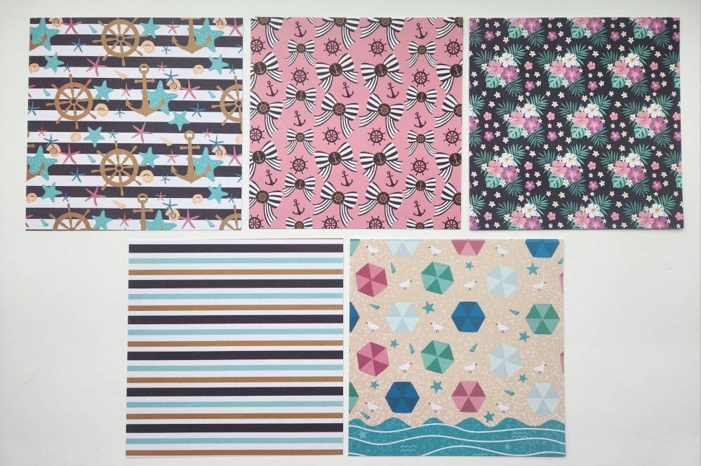 20pc Scrapbook Paper Cardstock Bundle 6x6 Inches Anchor Paper - Etsy