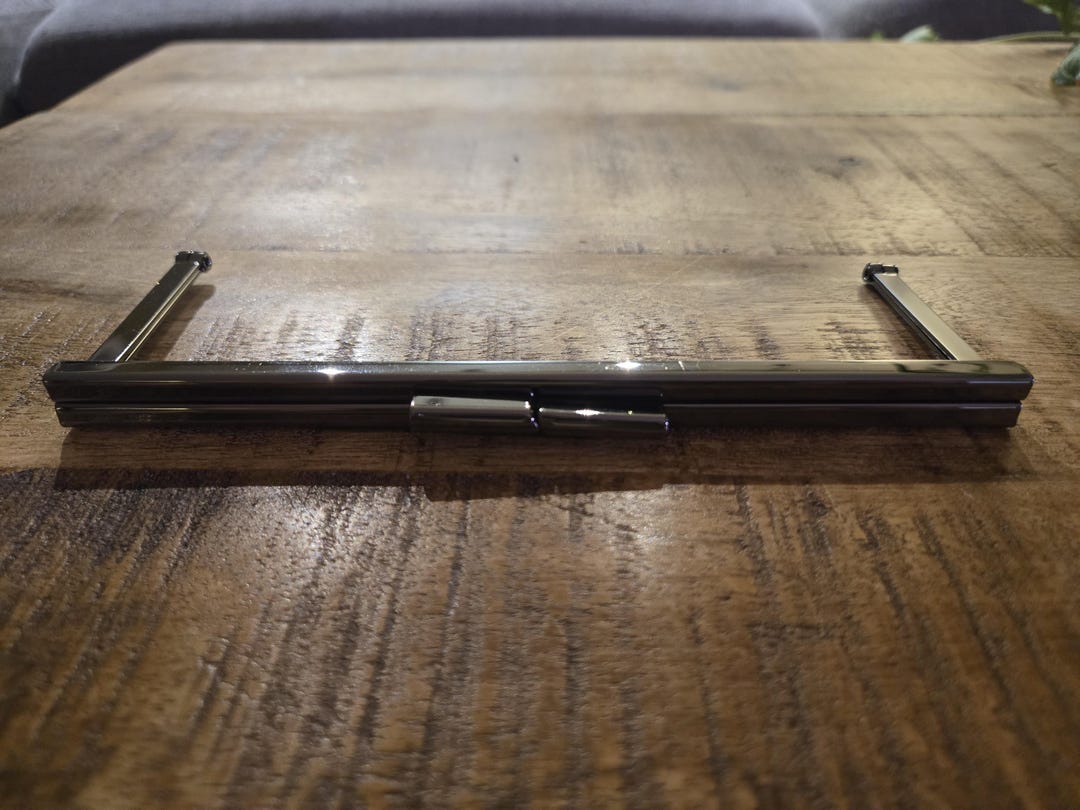 Metal Purse Frame Gun Metal Clutch Frame - Etsy