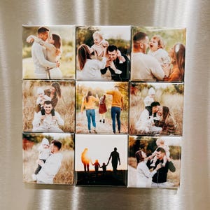 Custom 2x2 Inch Photo Magnets | Personalized Fridge Magnets | Unique ...