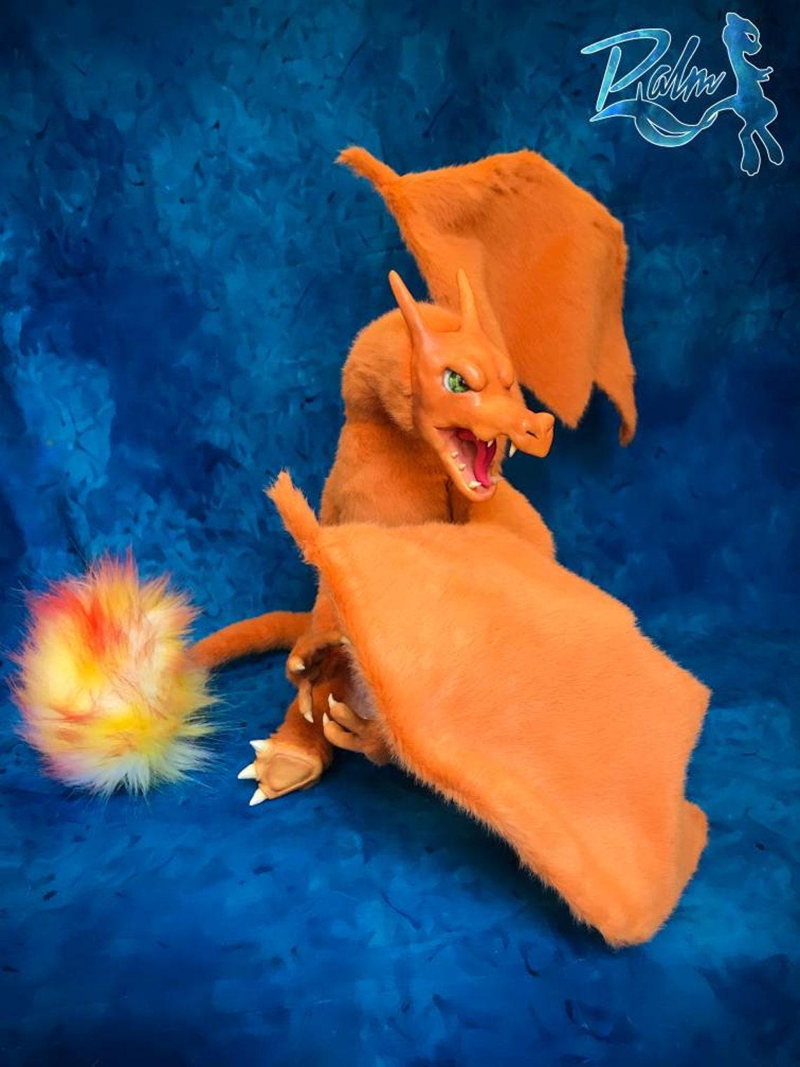 Charizard pokemon doll Dragon Poseable pokemon plush Dragon | Etsy