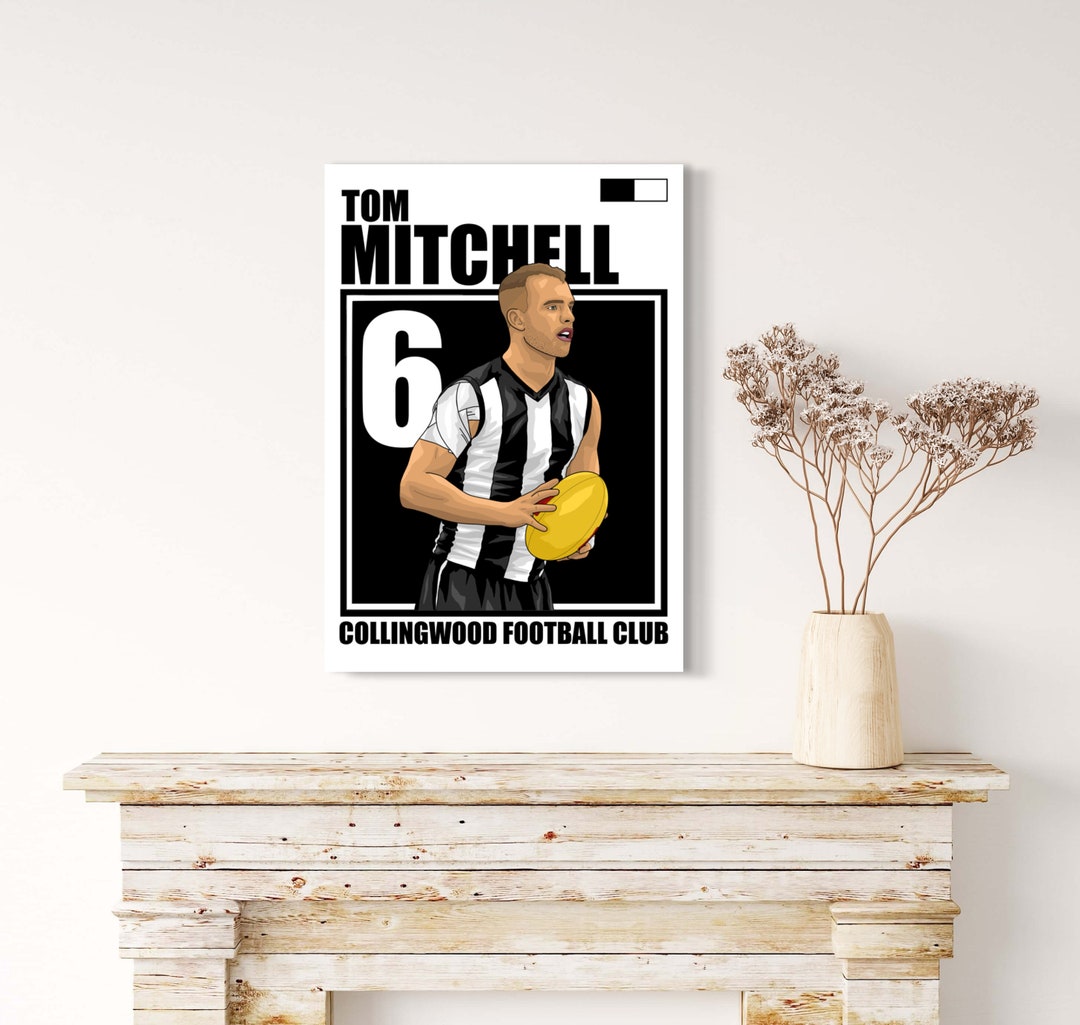 Tom Mitchell Poster DIGITAL Download Collingwood - Etsy