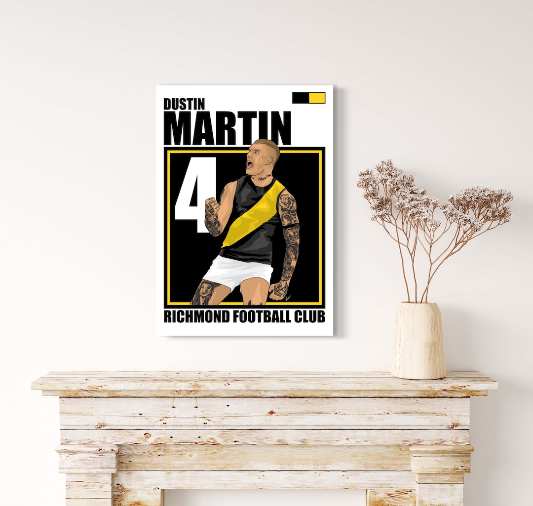 Dustin Martin Poster DIGITAL Download Richmond - Etsy