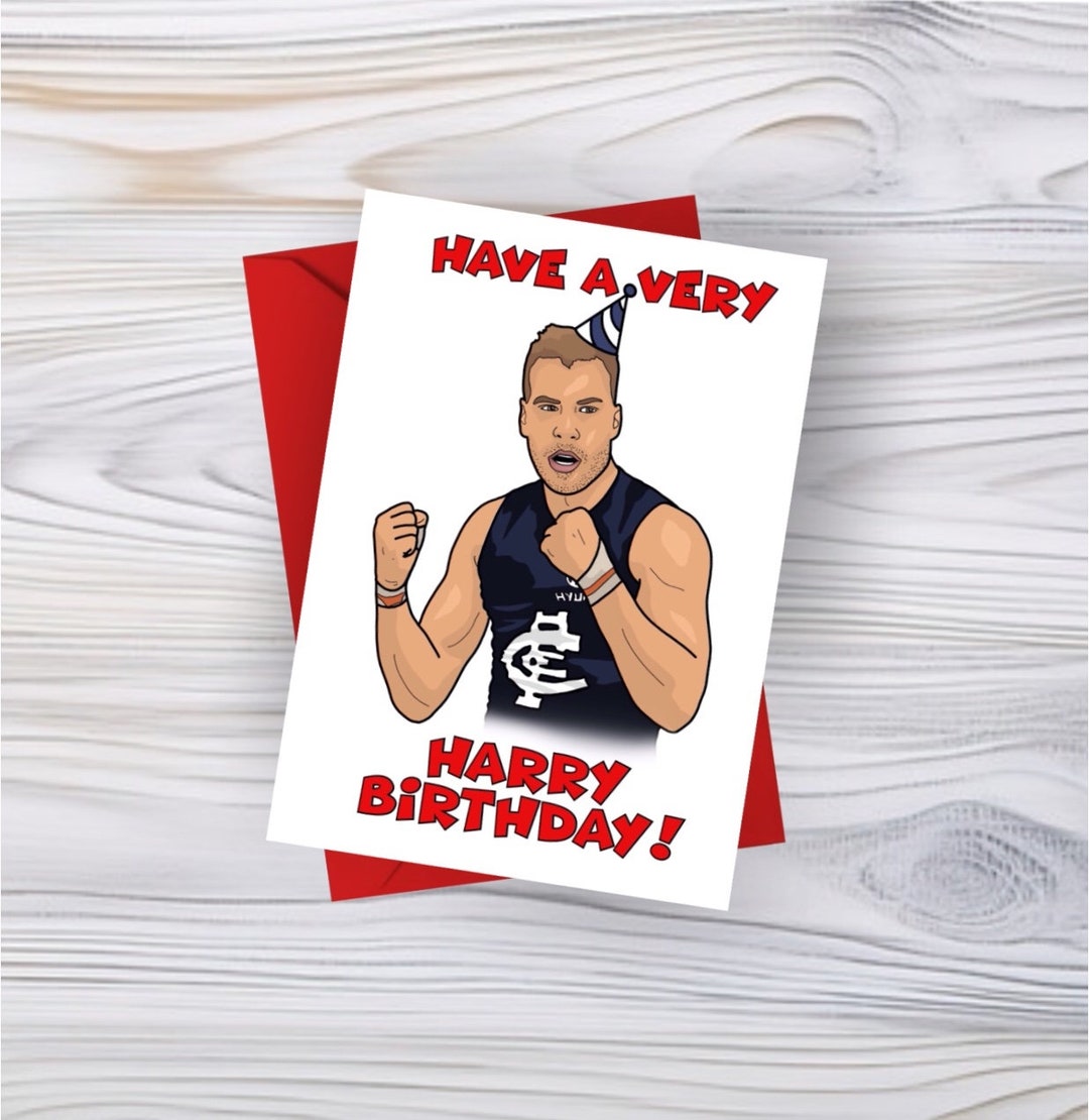 Harry Mckay Birthday Cards - Etsy