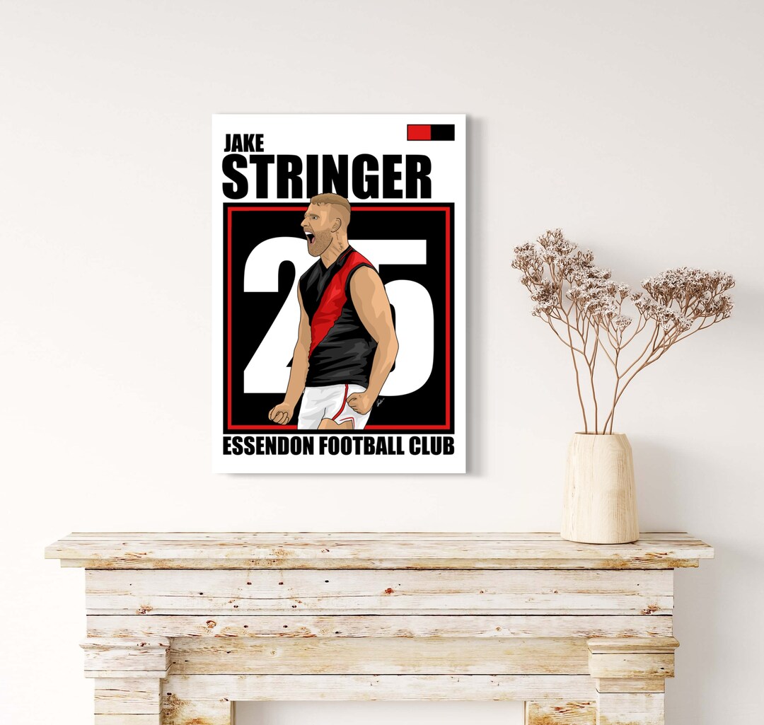 Jake Stringer Poster DIGITAL Download Essendon - Etsy