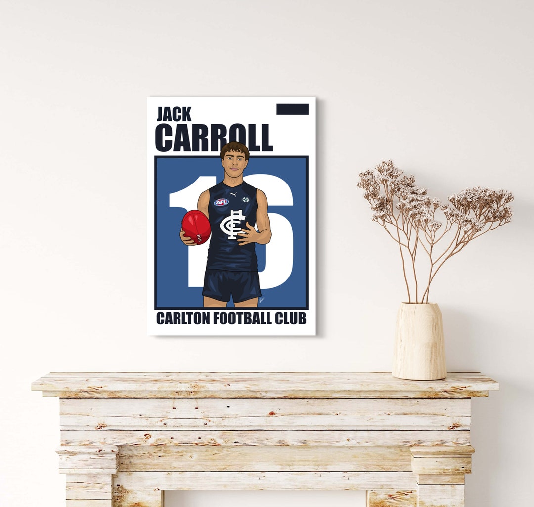Jack Carroll Poster DIGITAL Download Carlton - Etsy