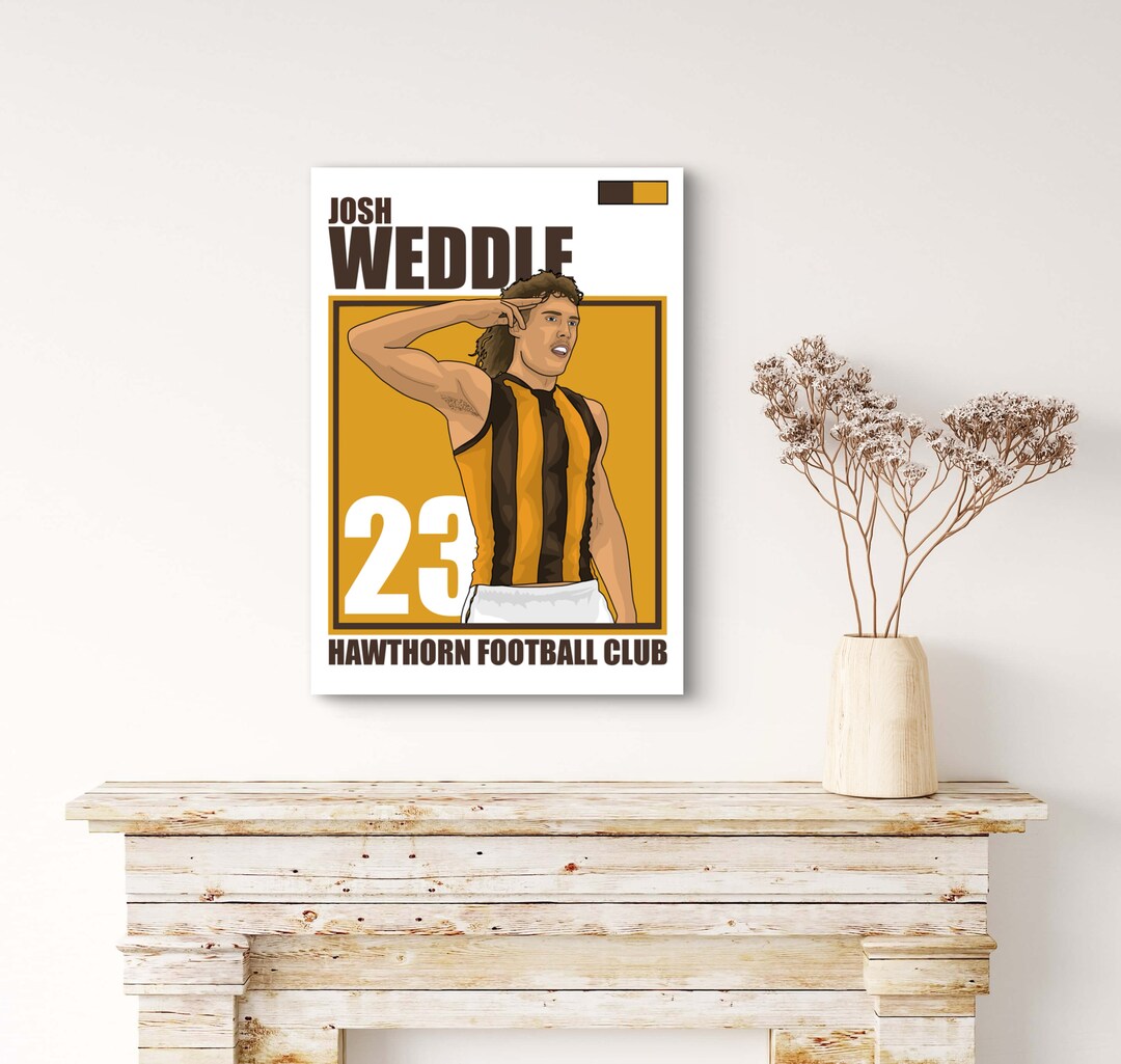 Josh Weddle Poster DIGITAL Download Hawthorn - Etsy