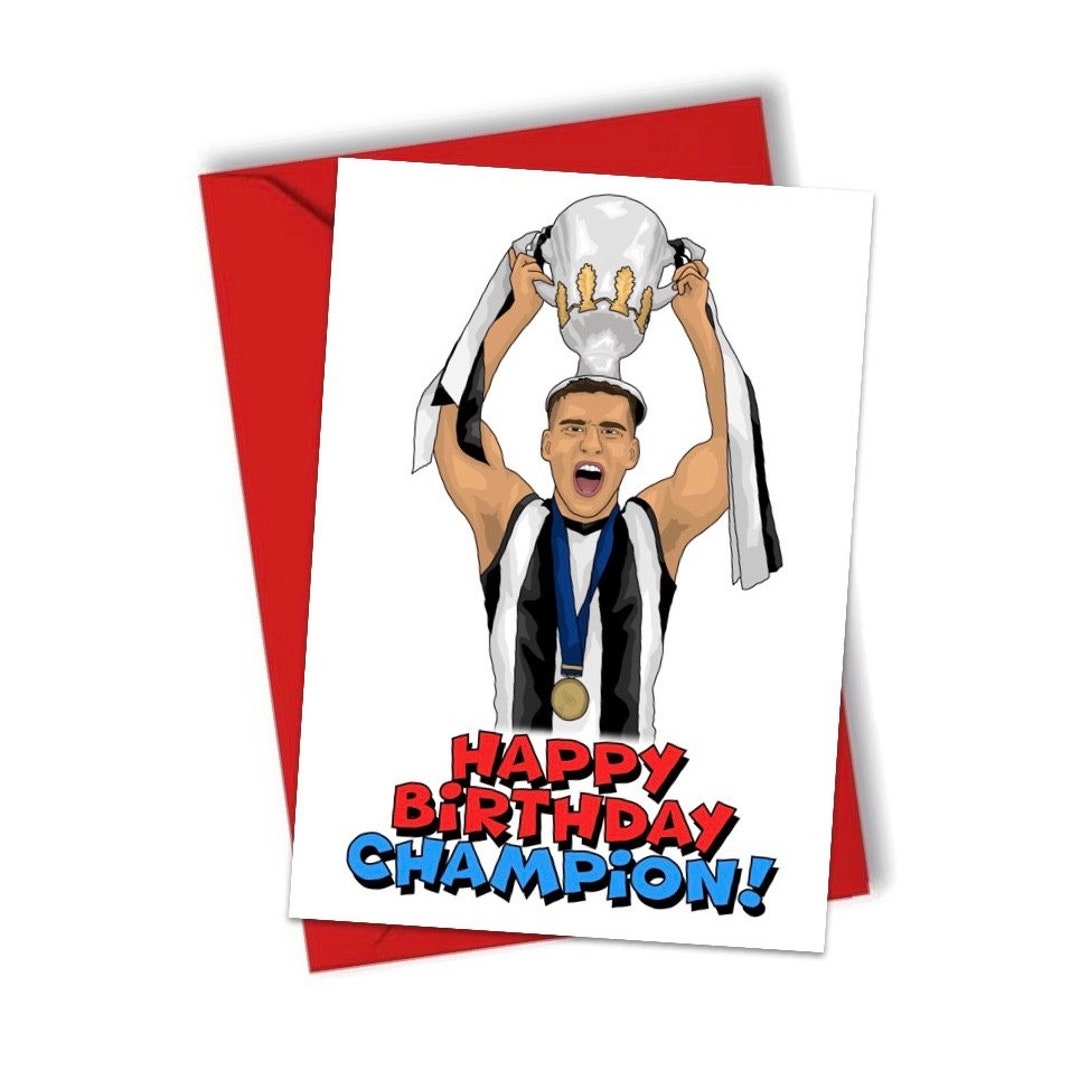 Nick Daicos Birthday Card - Etsy Australia