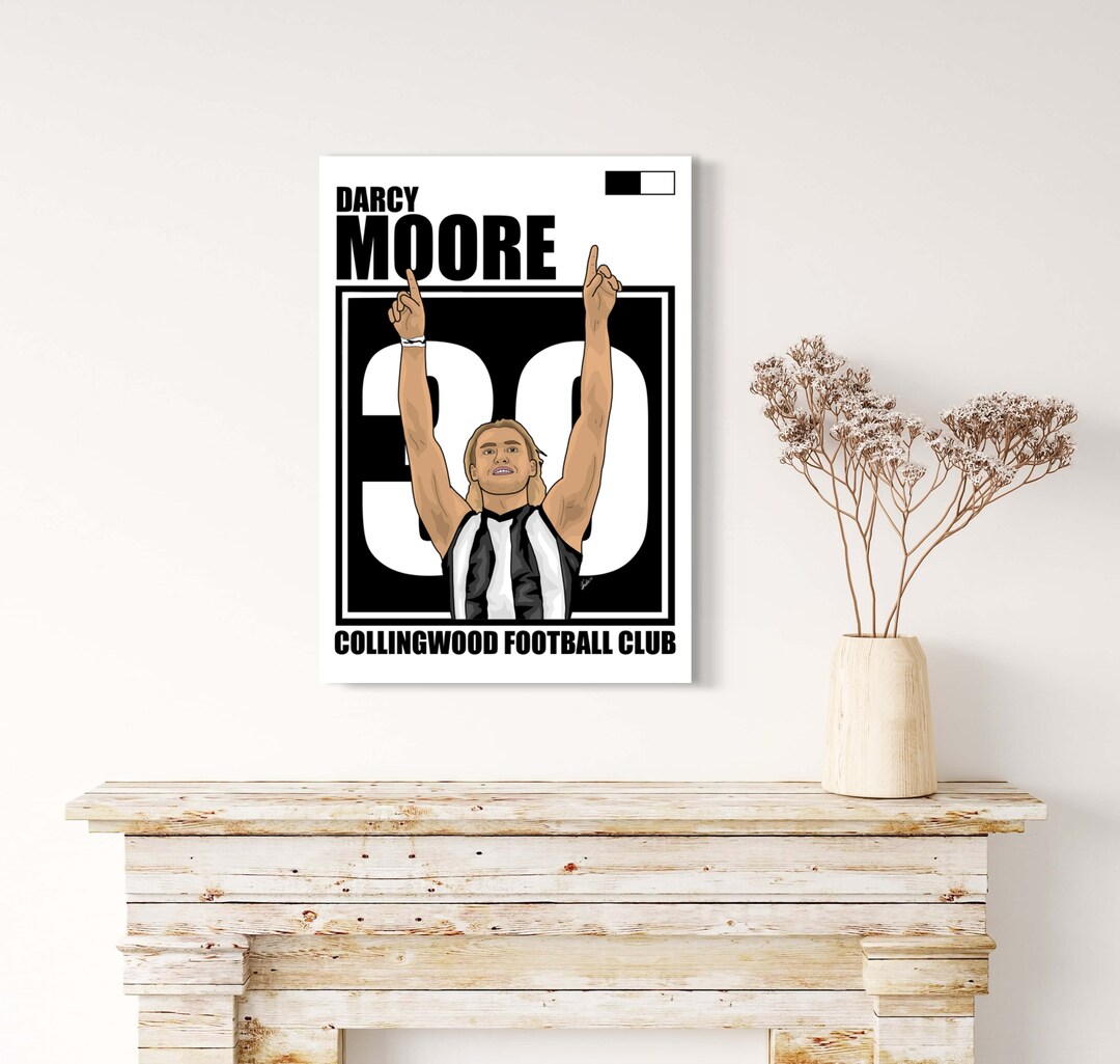 Darcy Moore Poster DIGITAL Download Collingwood - Etsy