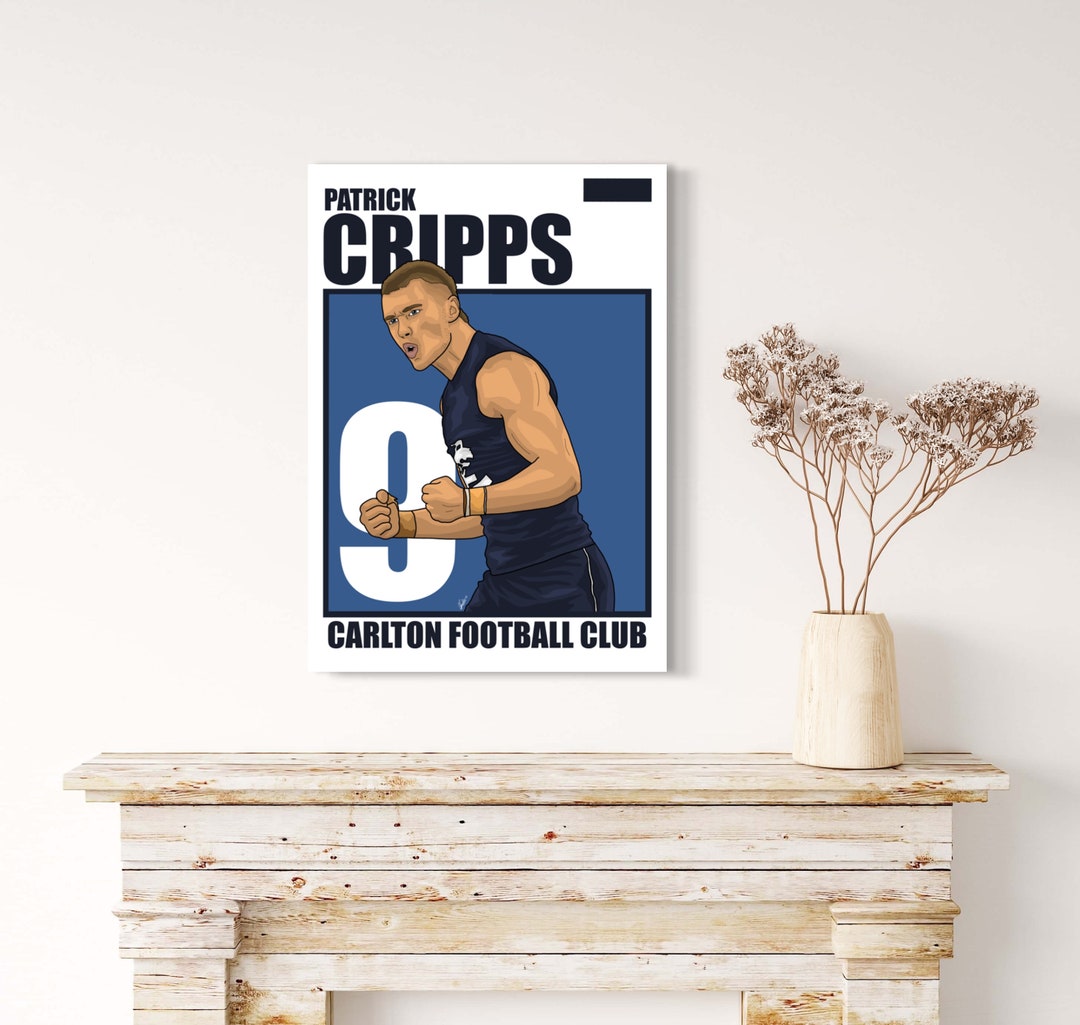 Patrick Cripps Poster DIGITAL Download Carlton - Etsy UK