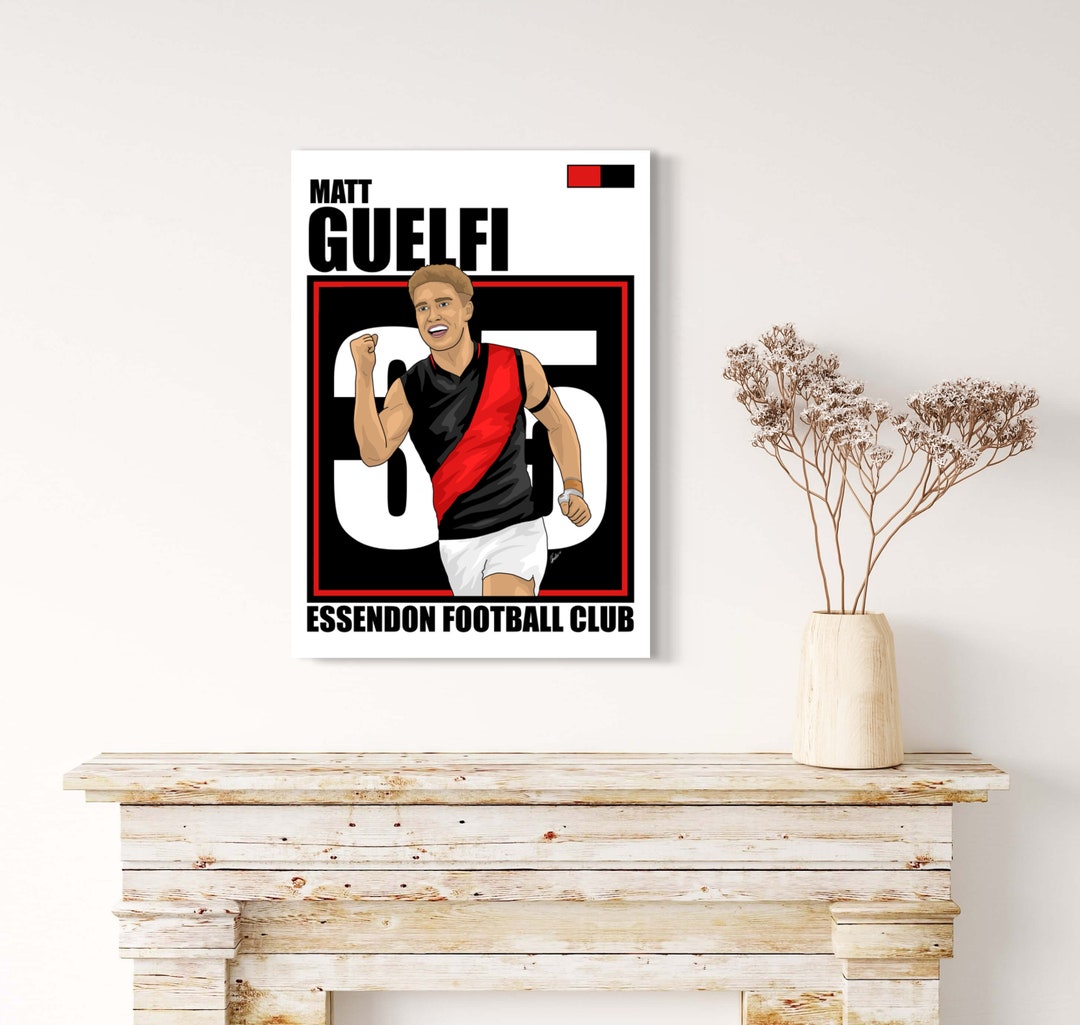 Matt Guelfi Poster DIGITAL Download Essendon - Etsy