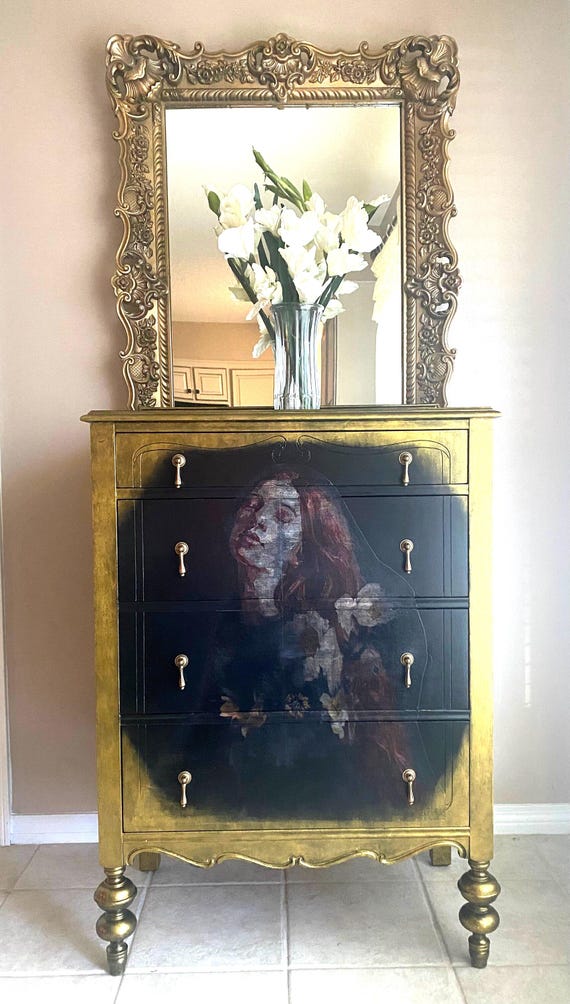 ELEGANT SMALL DRESSER Etsy