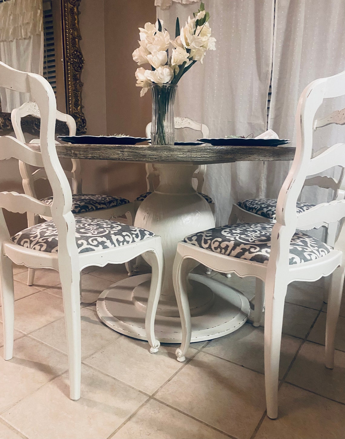 Sold**gorgeous French Dining Set**sold** - Etsy