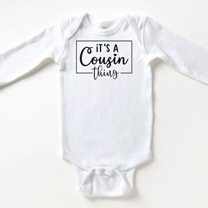 It's A Cousin Thing Bodysuit - Best Friend Baby Outfit - Baby Cousin ...