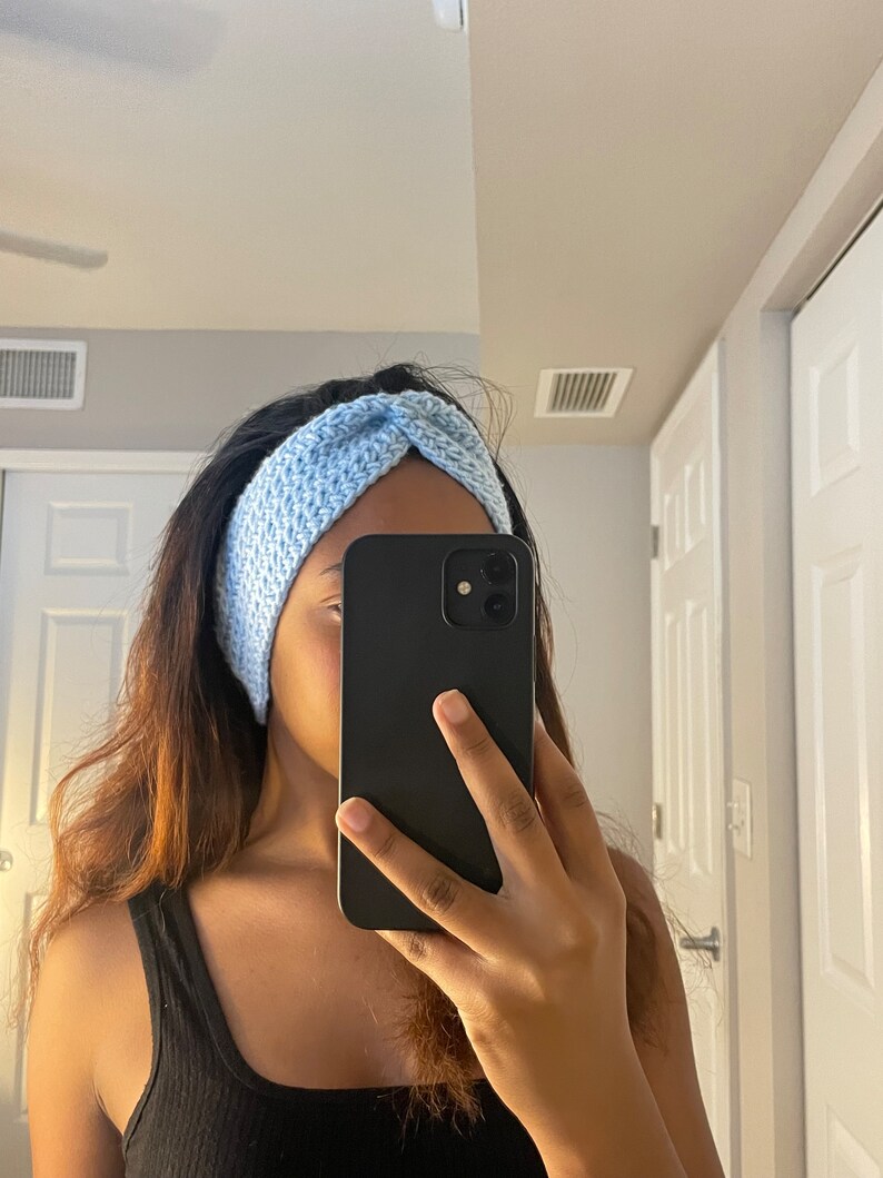 Crochet Infinity Headband - Etsy