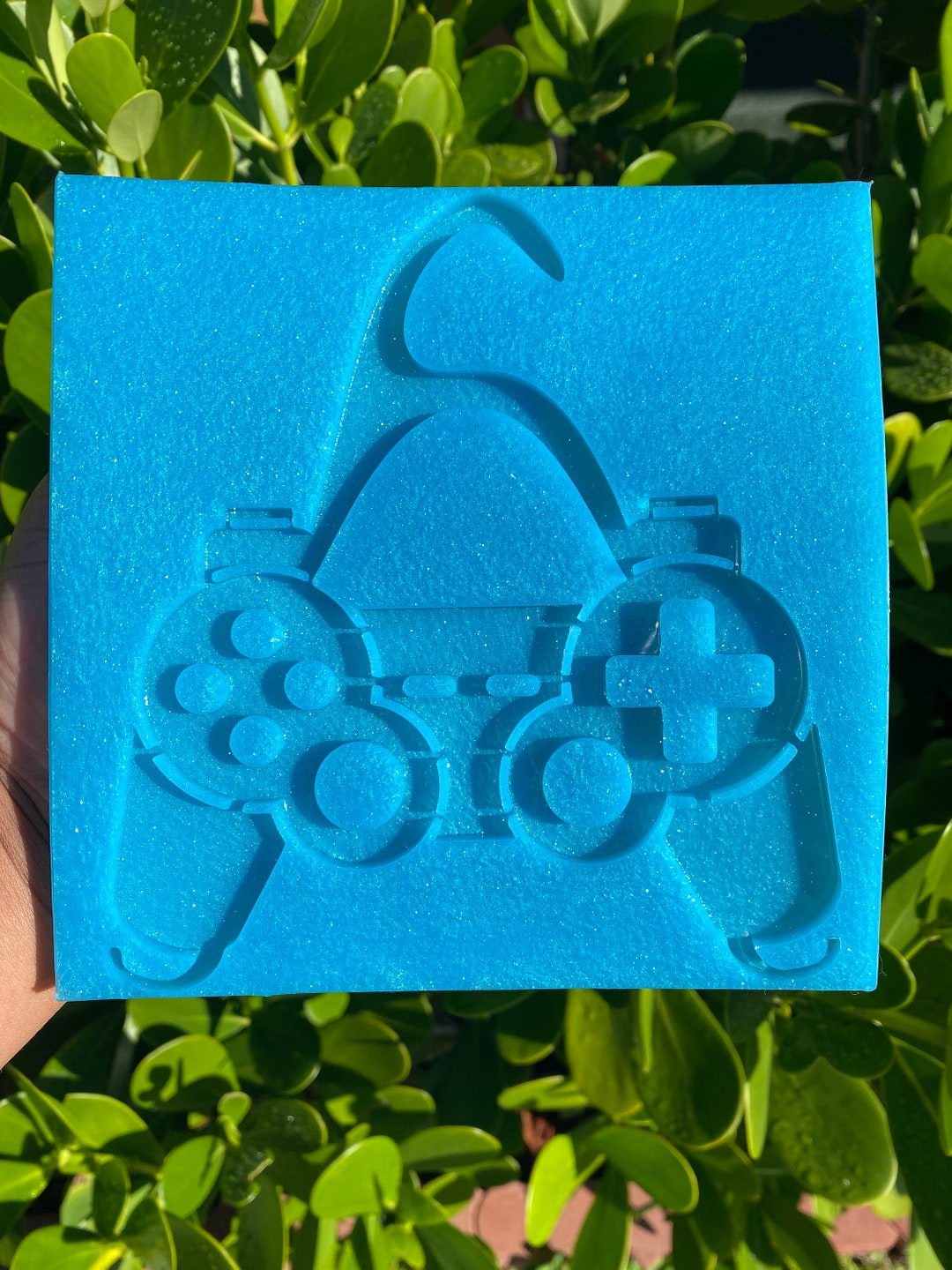 Controller Shaped Silicone Mold for Epoxy Resin, Wax and Soap to Hang ...