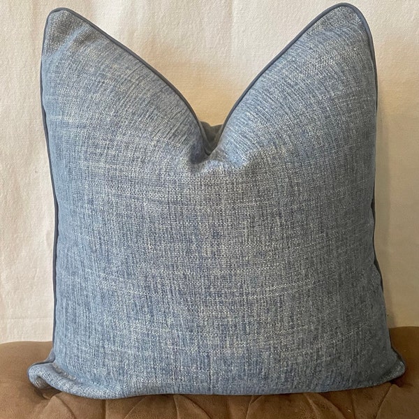 Denim Pillow Covers - Etsy