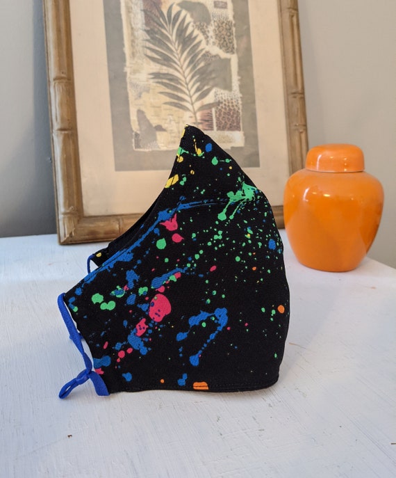 Paintball Splatter On Mask