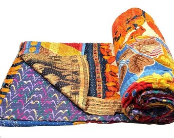 Vintage Kantha Fabric - Etsy