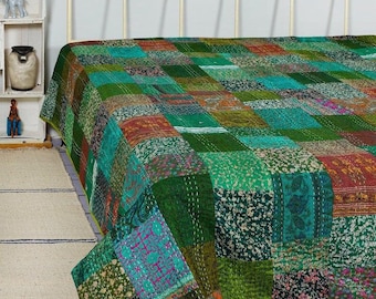 Green Patchwork | Etsy