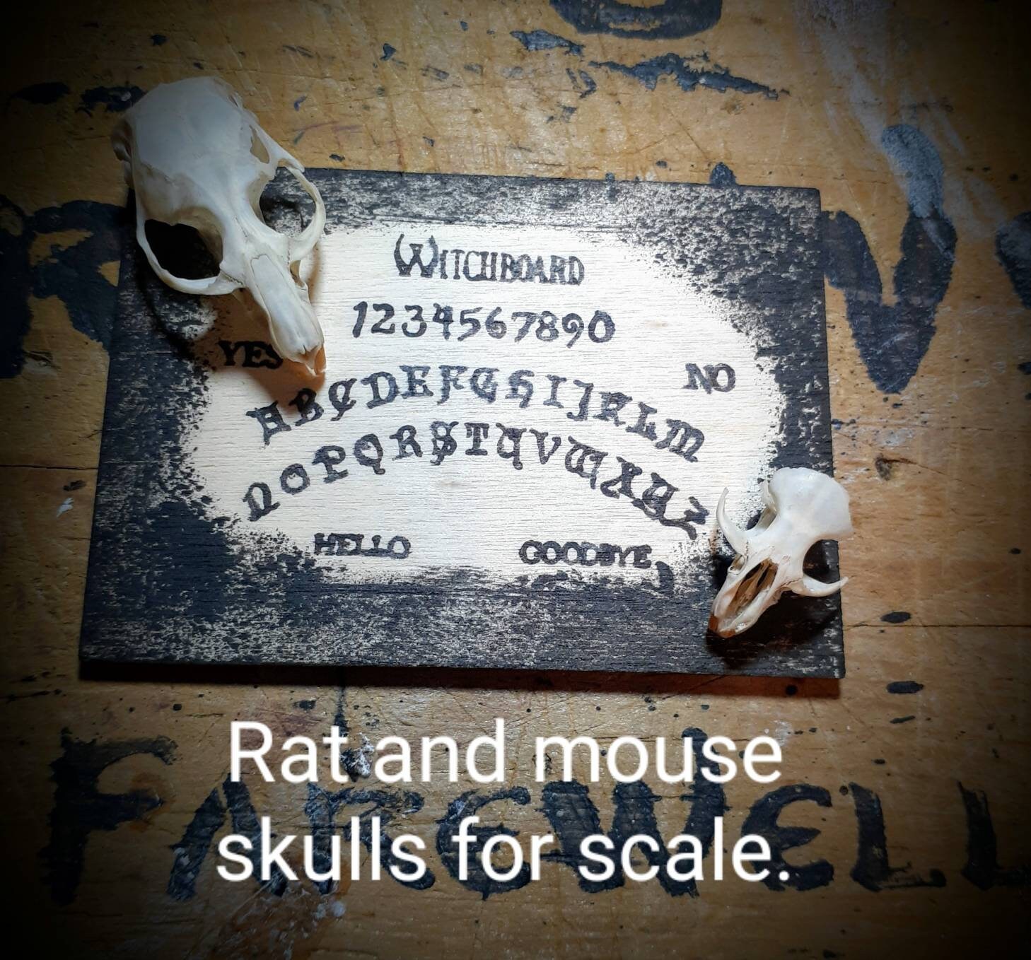 Mini Witch Boards handpainted Artwork - Etsy