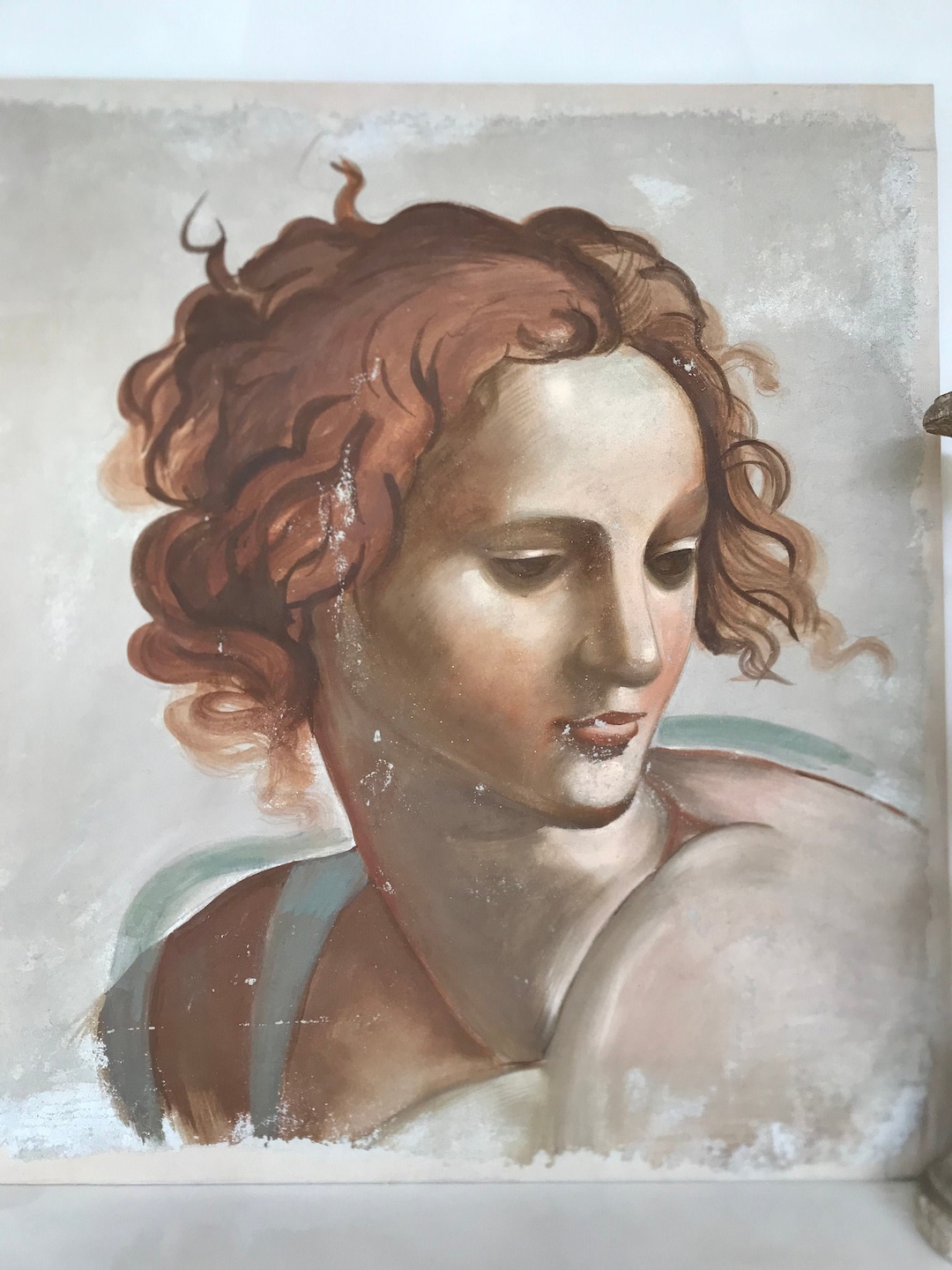 Authentic Frescoes - Fresco- Original Painting - Complement Furniture ...