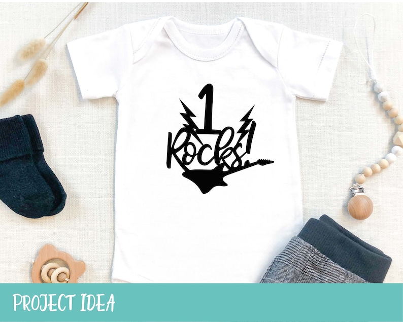 1st Birthday svg 1 Rocks svg Cake topper svg One Birthday | Etsy