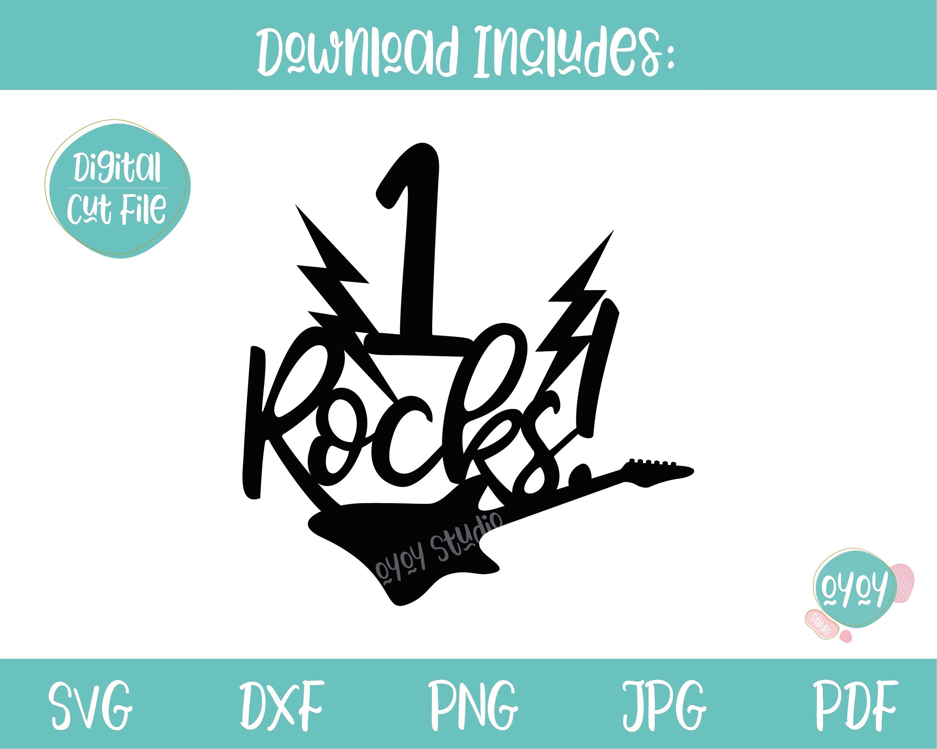 1st Birthday Svg 1 Rocks Svg Cake Topper Svg One Birthday - Etsy