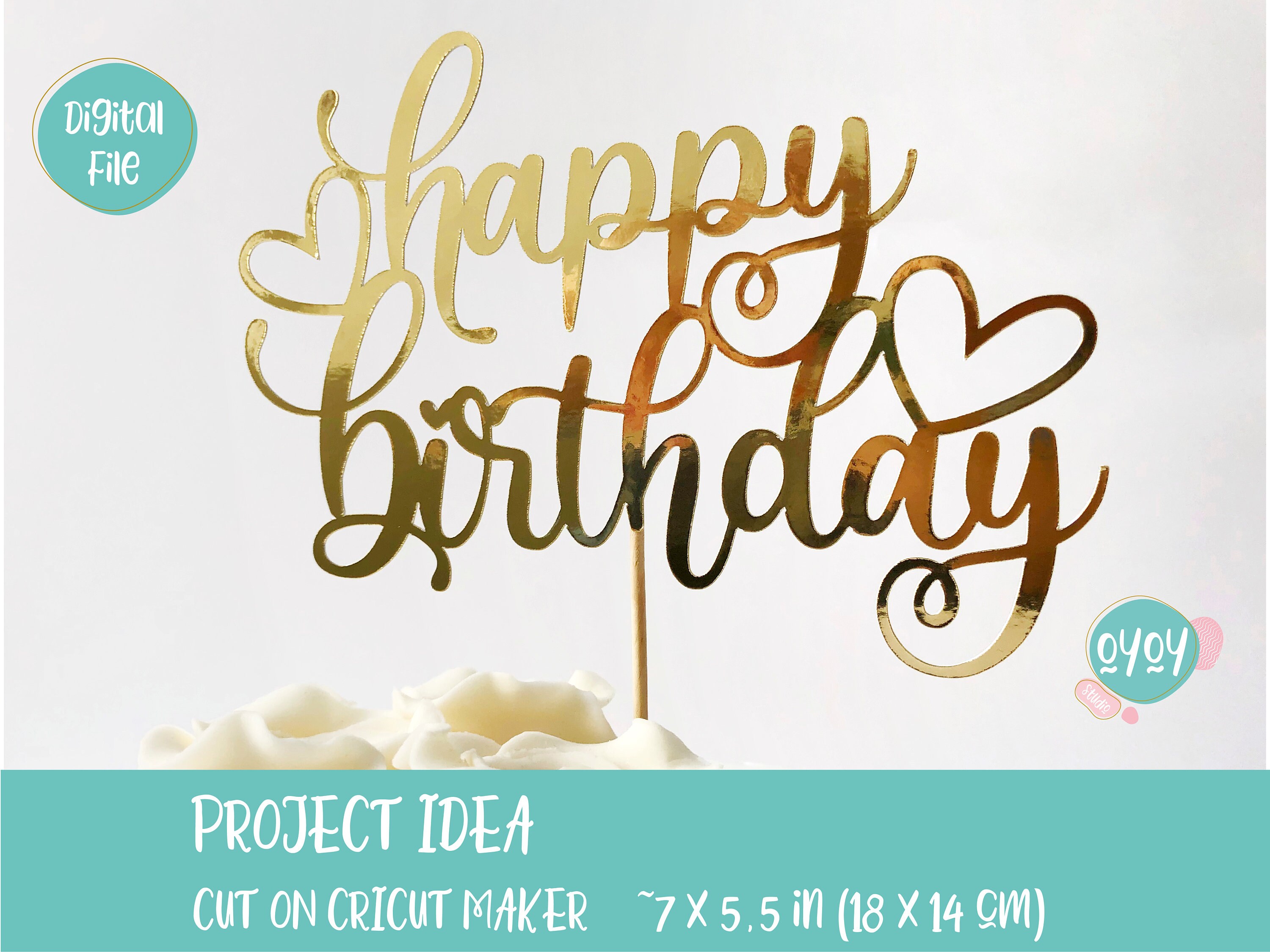 Big Cake Toppers Bundle SVG 30 Cake Toppers SVG Files for | Etsy Australia