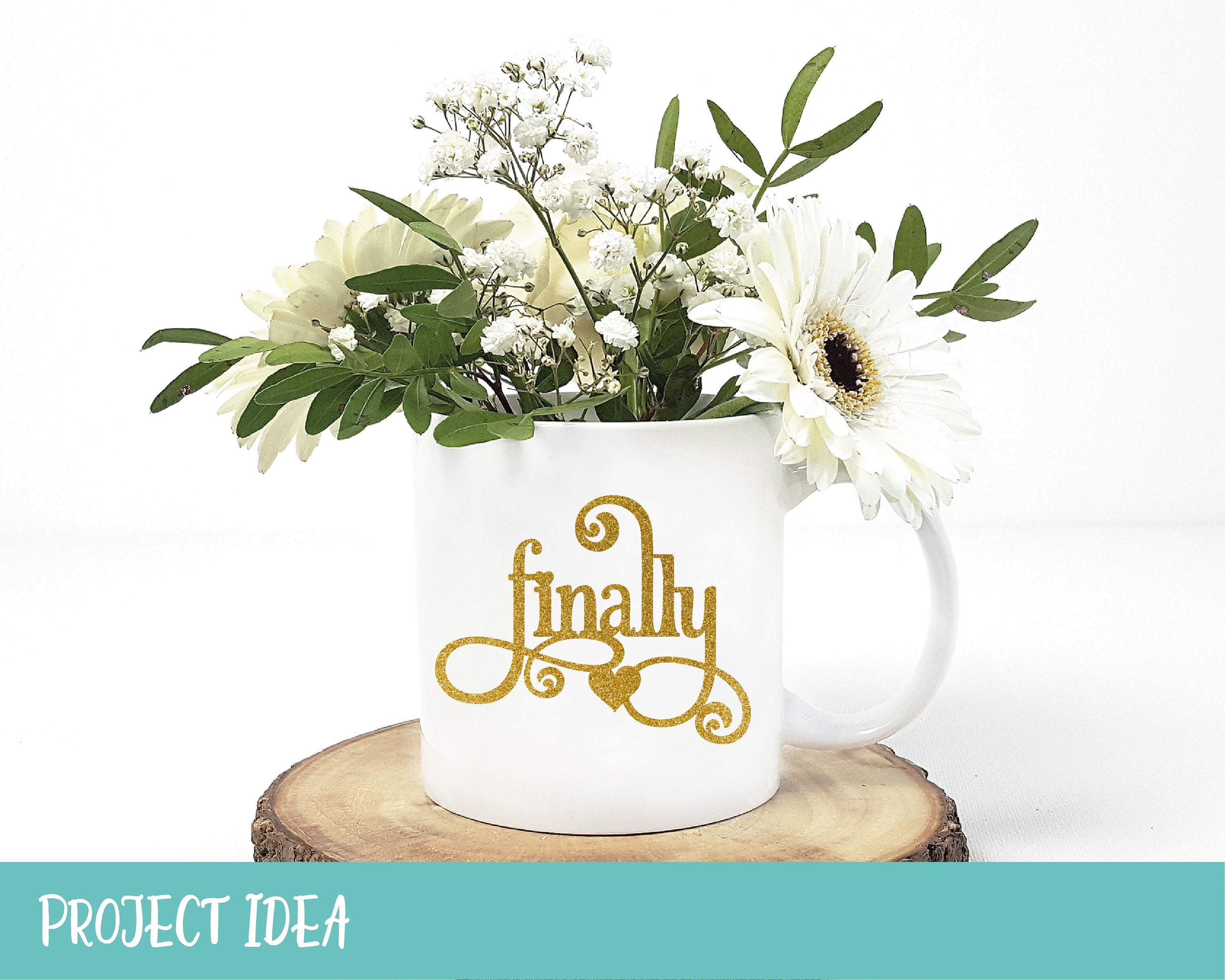 Finally SVG Wedding Cake Topper SVG Engagement Cake Topper - Etsy