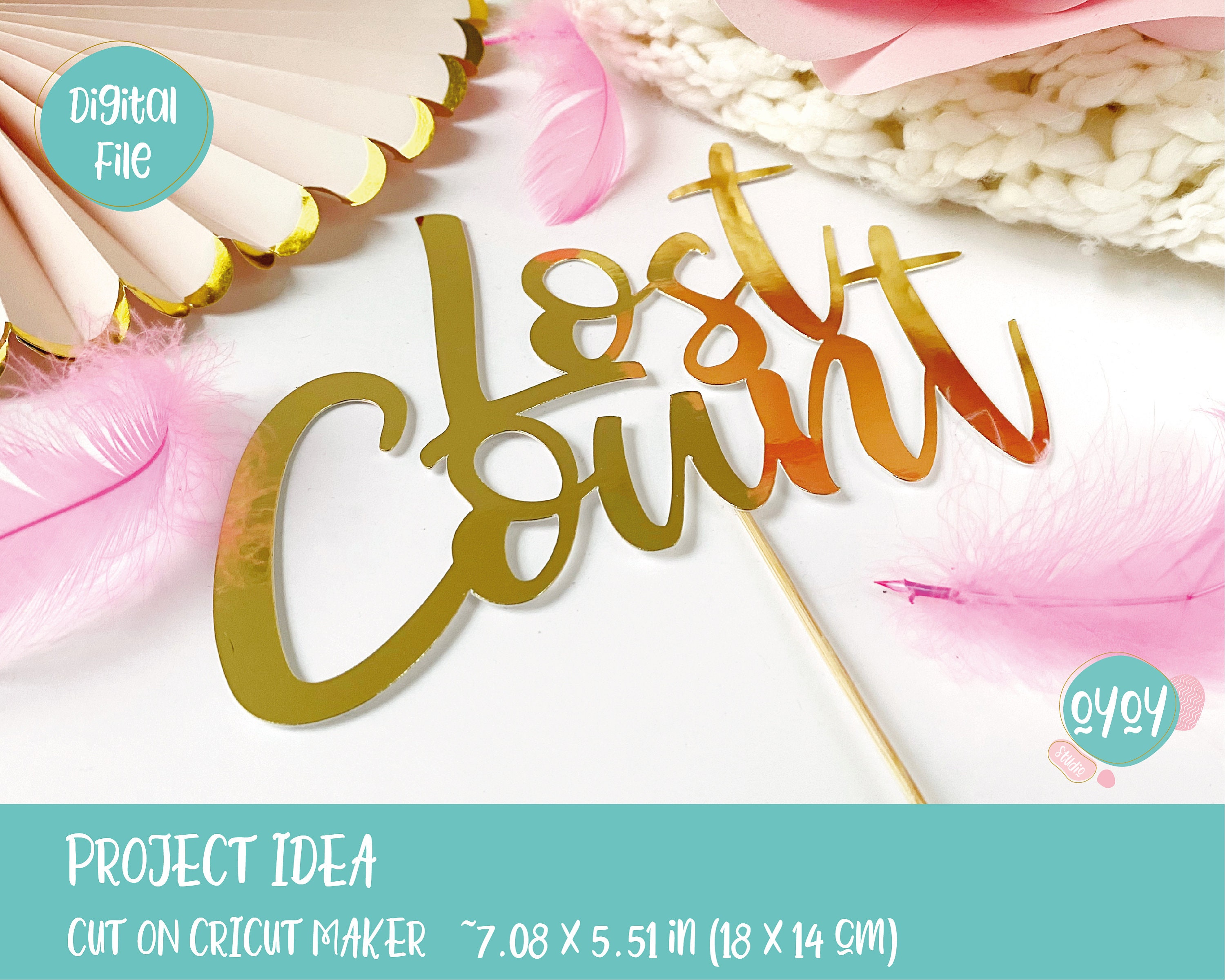 Lost Count SVG Funny Birthday Cake Topper SVG Birthday SVG - Etsy Canada