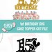15th Birthday Cake Topper SVG, 15th Birthday Girl, 15th Birthday Boy ...