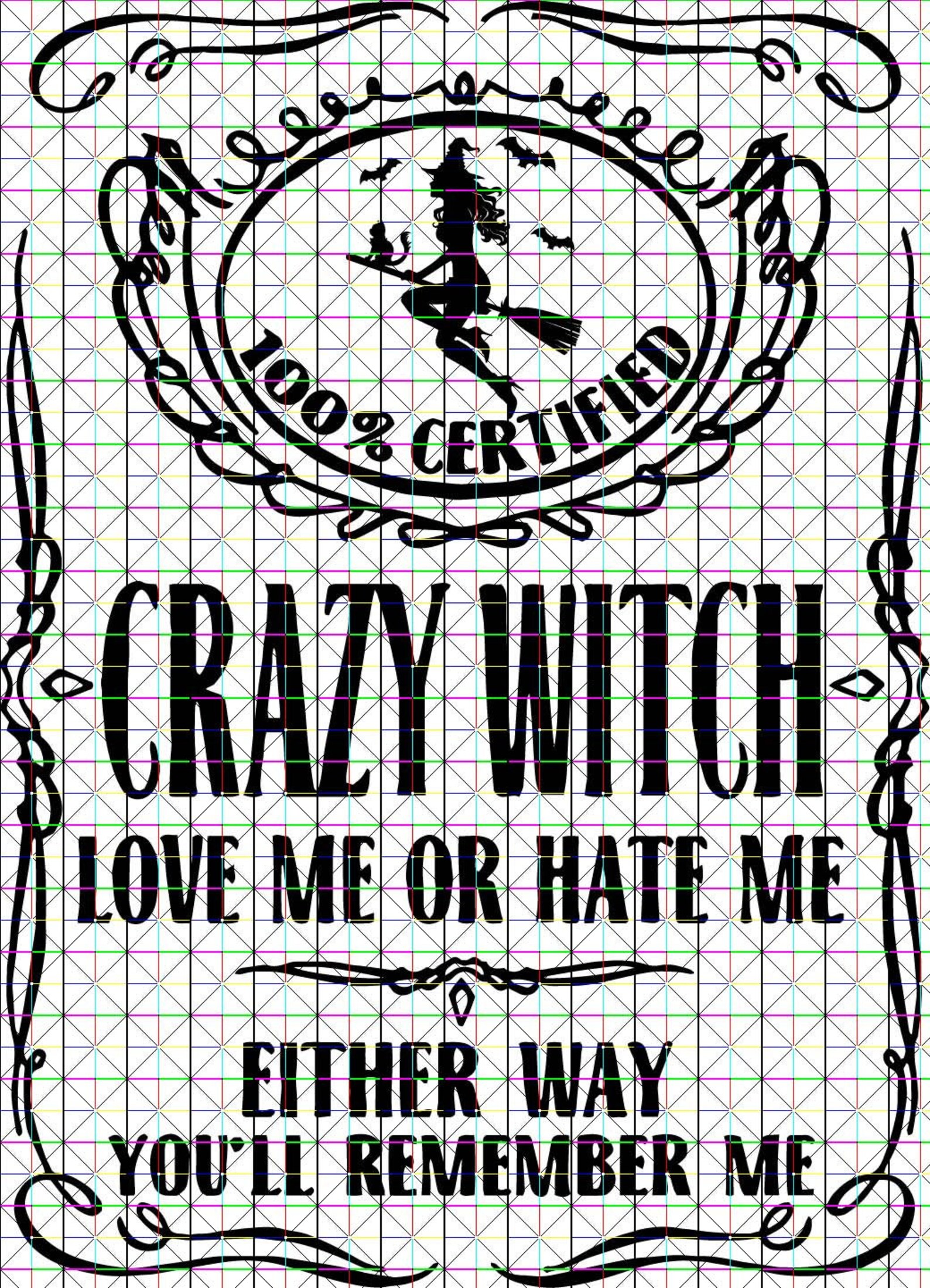 Crazy Witch - Etsy