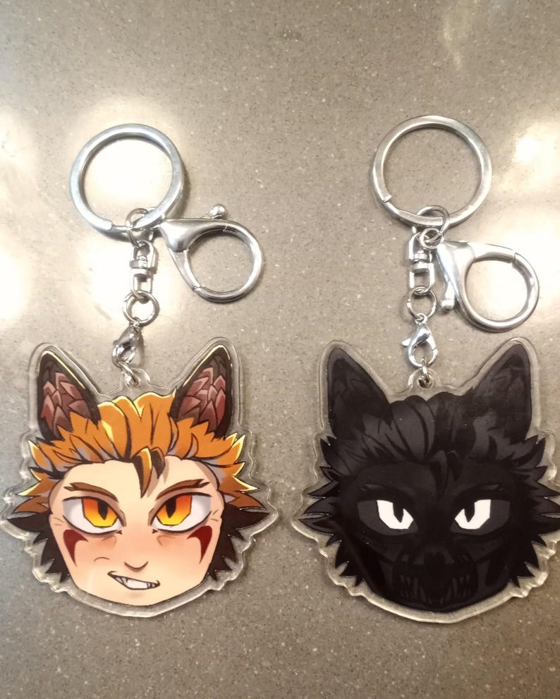 Fox Tpof Keychains - Etsy