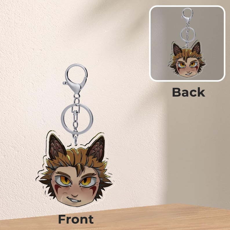 Fox Tpof Keychains - Etsy