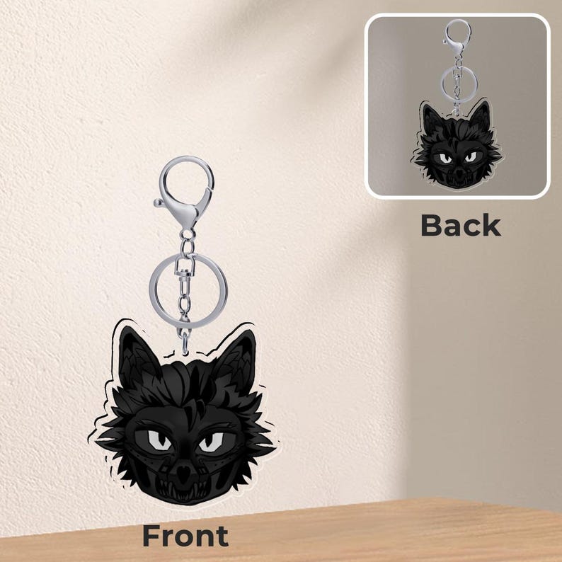 Fox Tpof Keychains - Etsy