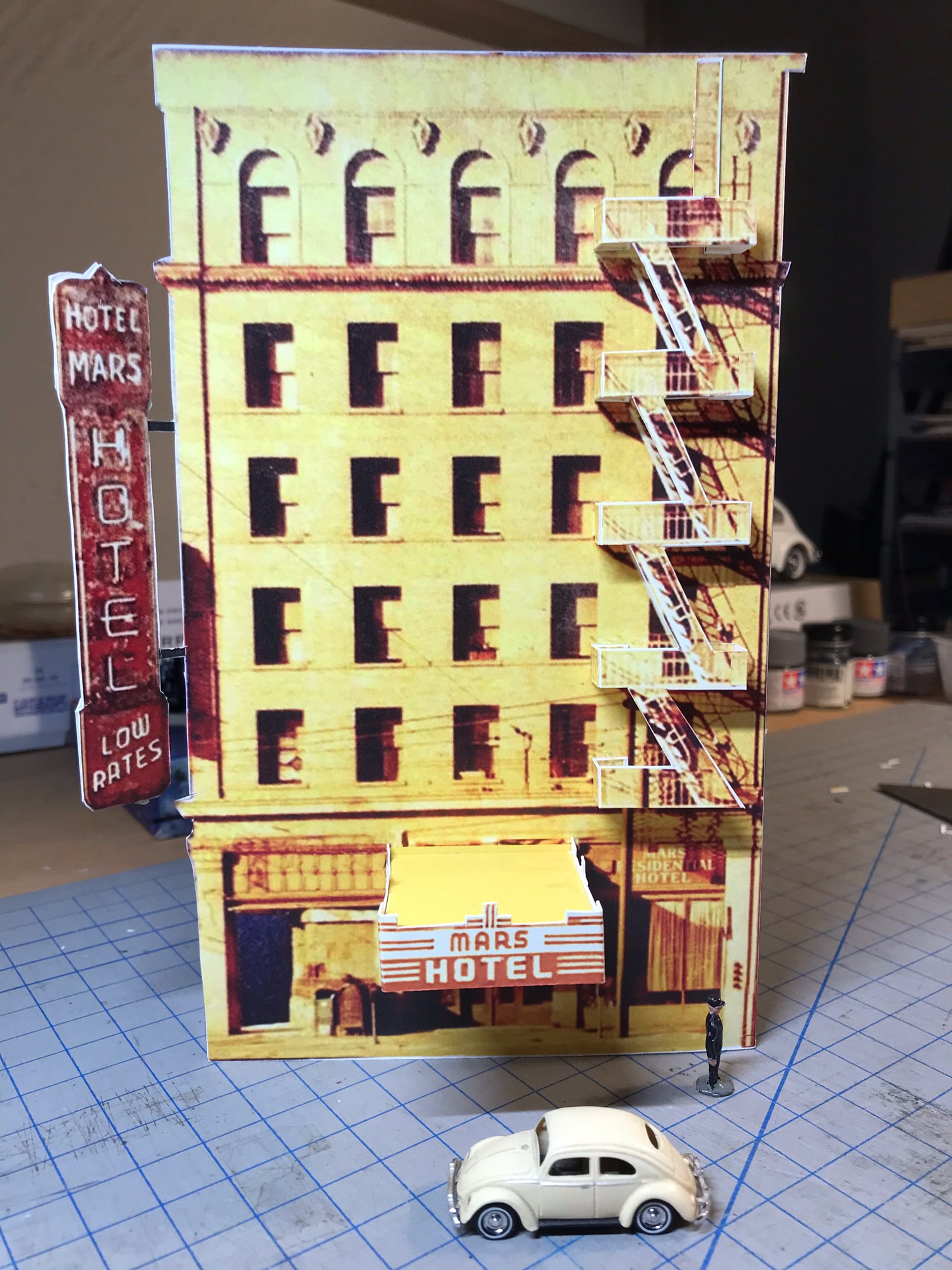 Mars Building HO (1:87) Scale Model Kit - Etsy