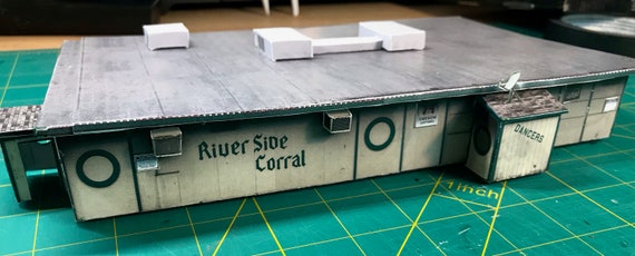 The Riverside Corral HO 1:87 Scale Model Kit NEW RELEASE - Etsy