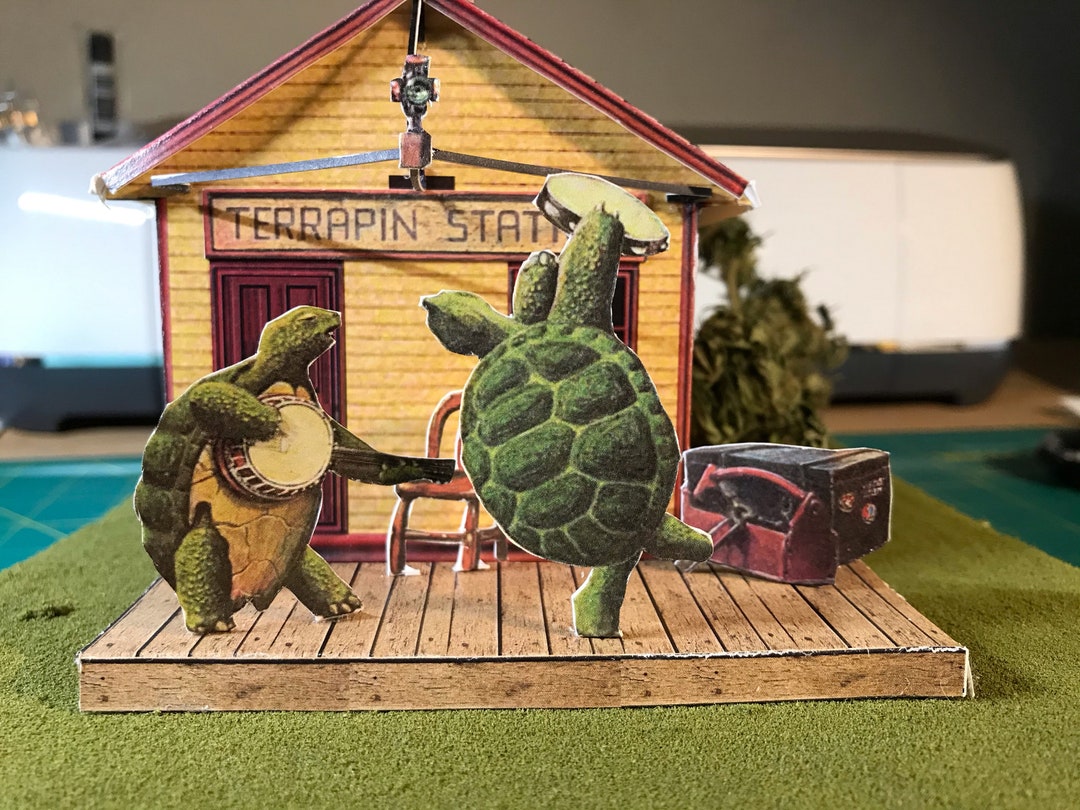 Terrapin Train Stop Scale Model Kit (O, HO and N Scale Choices) - Etsy