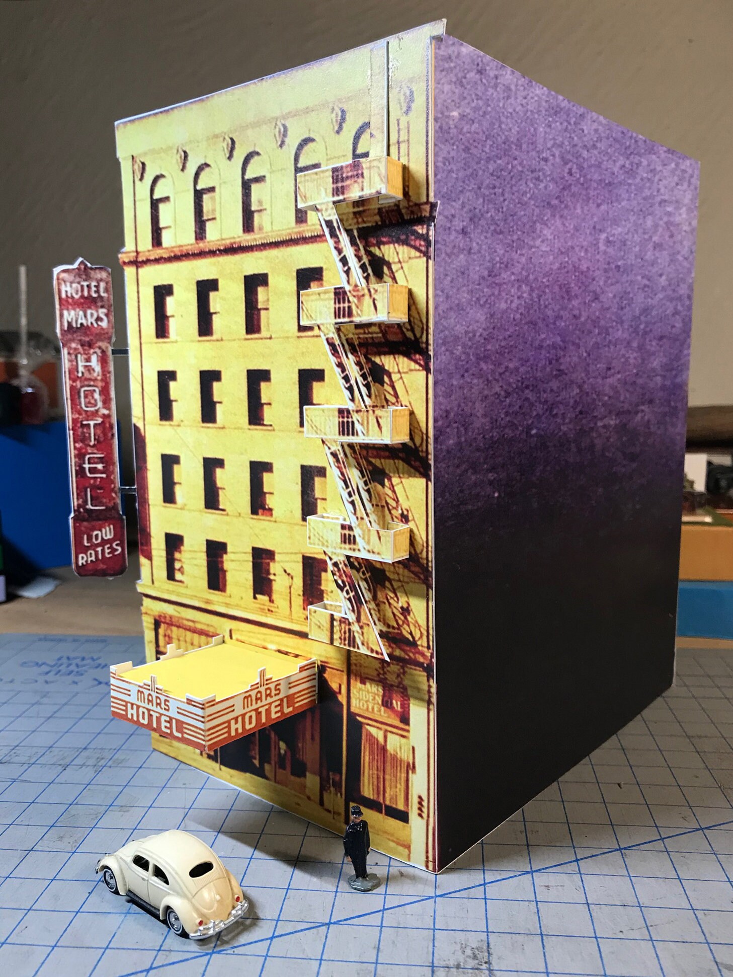 Mars Building HO 1:87 Scale Model Kit - Etsy