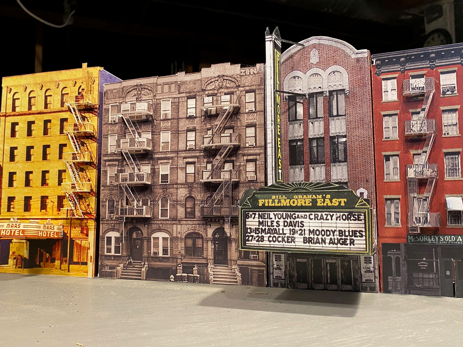 Fillmore East (HO Scale), 1:87 Scale Model Kit - Etsy