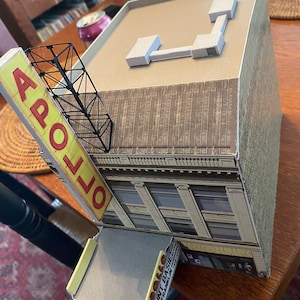 The Apollo Theater - (HO Scale 1:87) Model Kit - Etsy