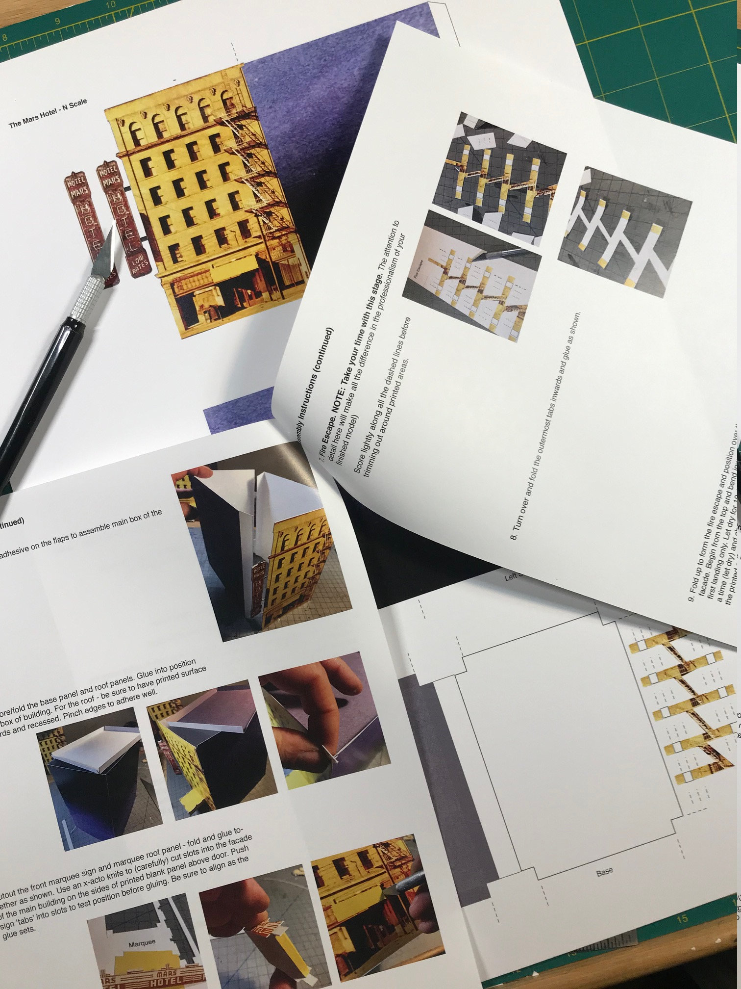 Mars Building N (1:160) Scale Model Kit - Etsy