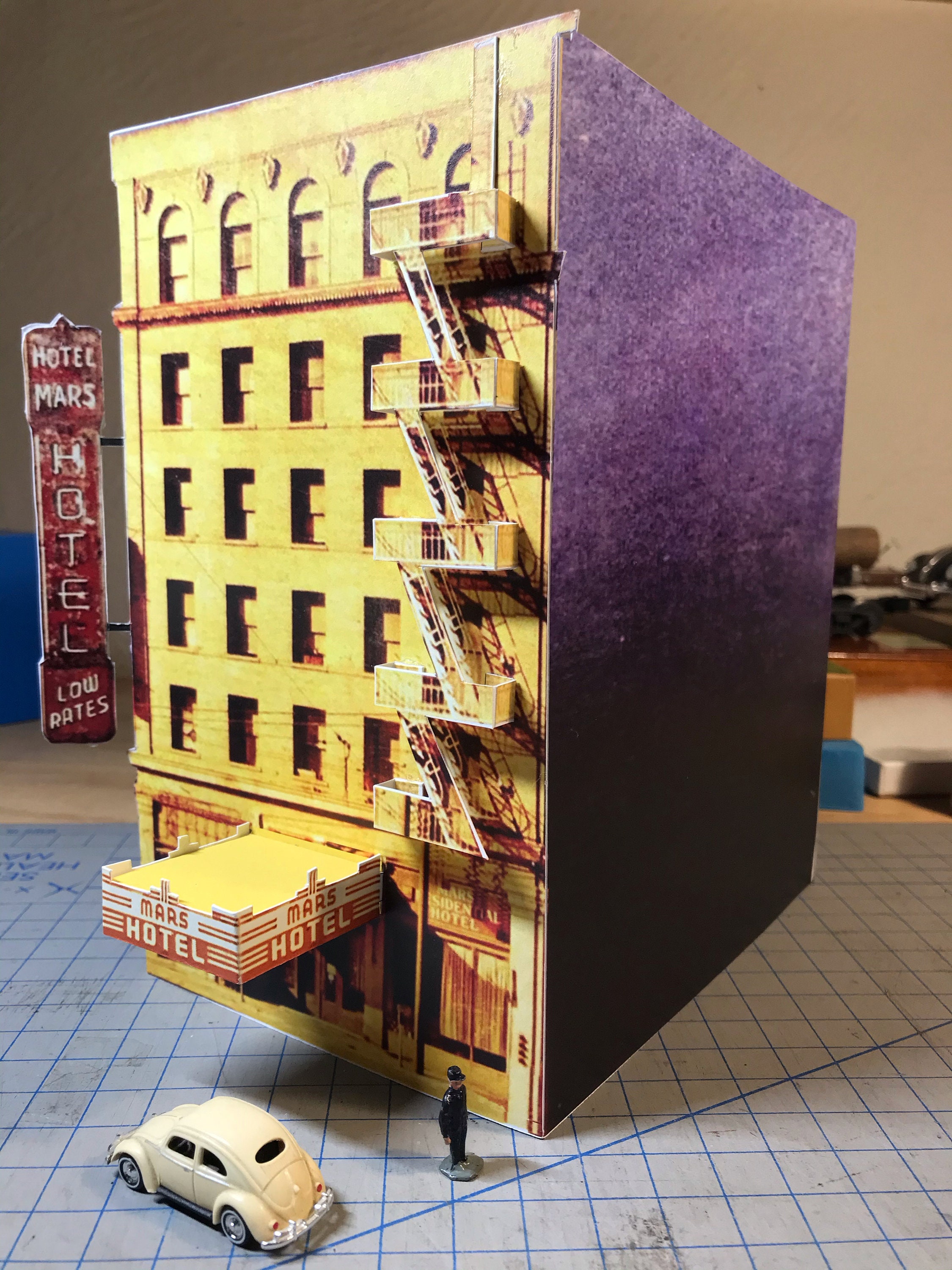 Mars Building N (1:160) Scale Model Kit - Etsy