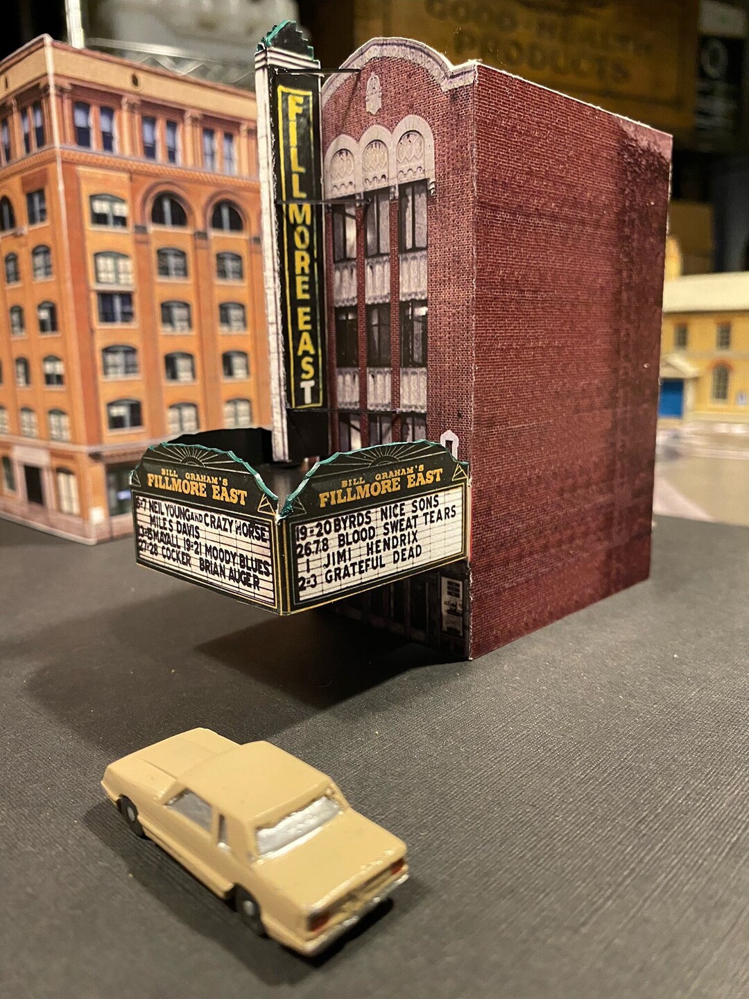 Fillmore East N Scale, 1:160 Scale Model Kit new Release - Etsy