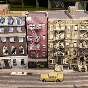 N Scale City Block Kit – (5) Five Detailed Model Buildings (1:160) NO ...