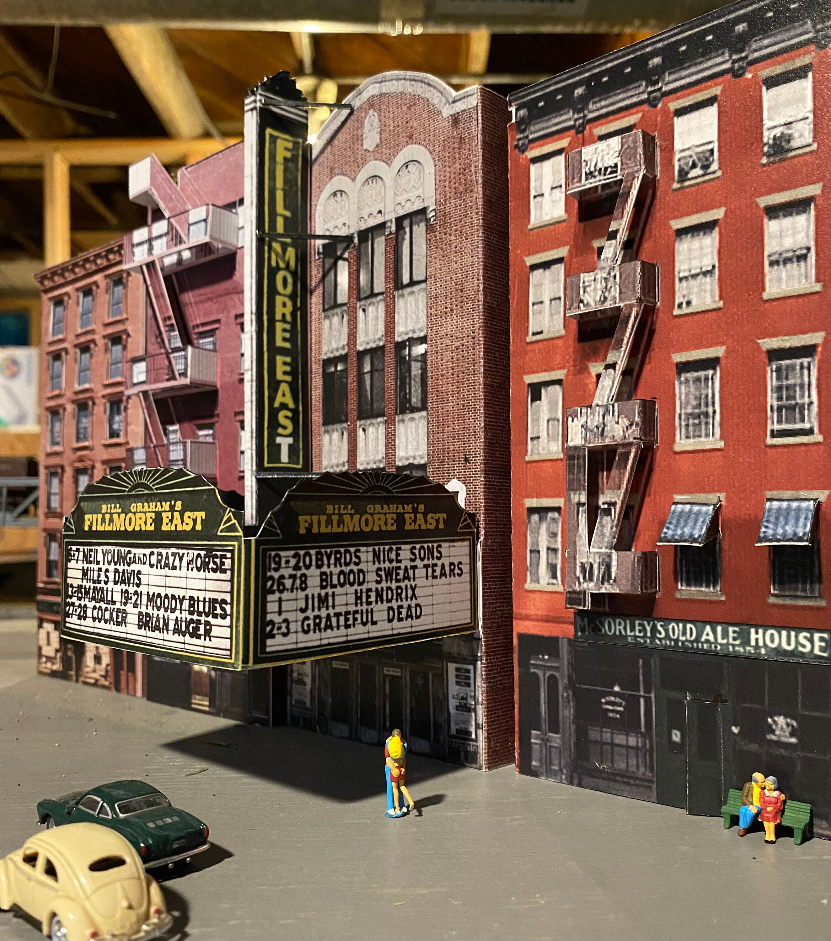 Fillmore East N Scale, 1:160 Scale Model Kit new Release - Etsy