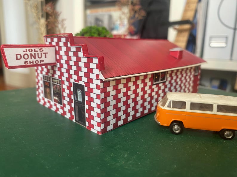 Joe's Donut Shop - HO (1:87) Scale Model Kit (new Release!) - Etsy
